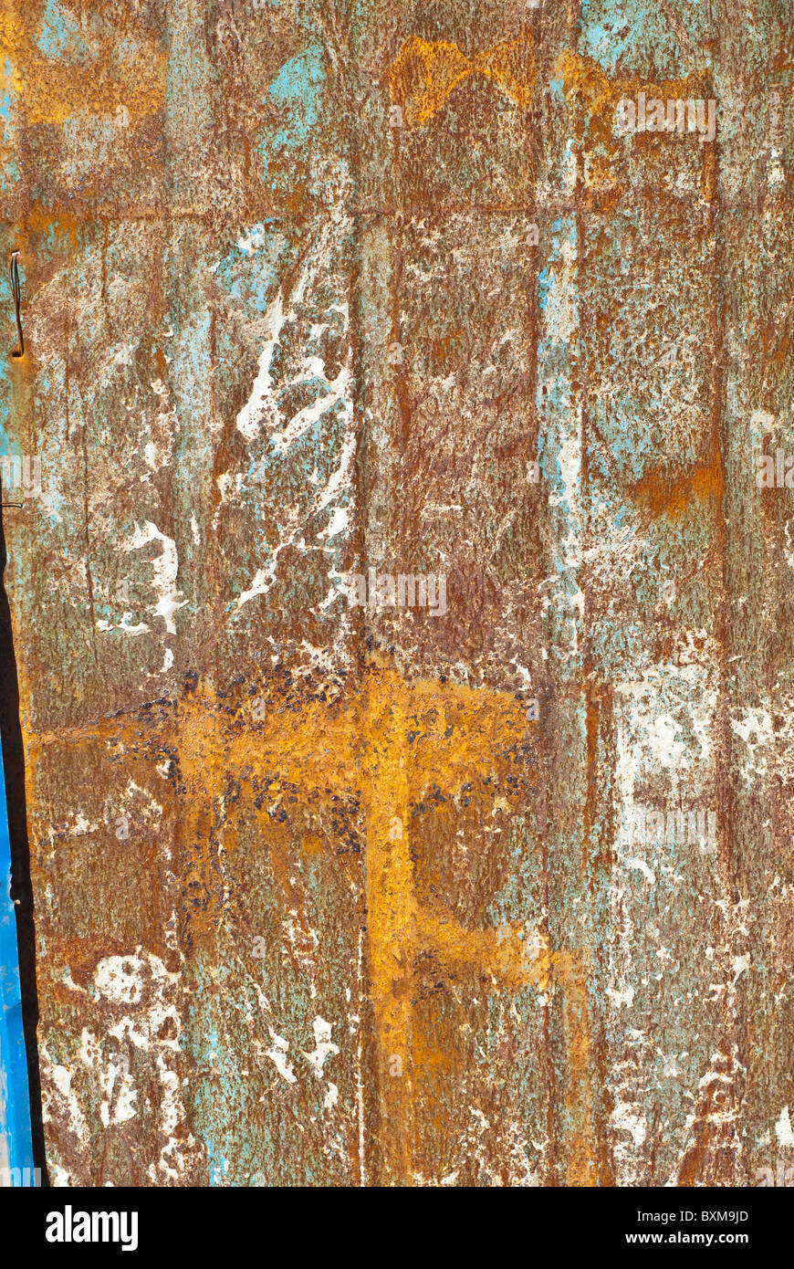 Rusted metal with holes hi-res stock photography and images - Alamy