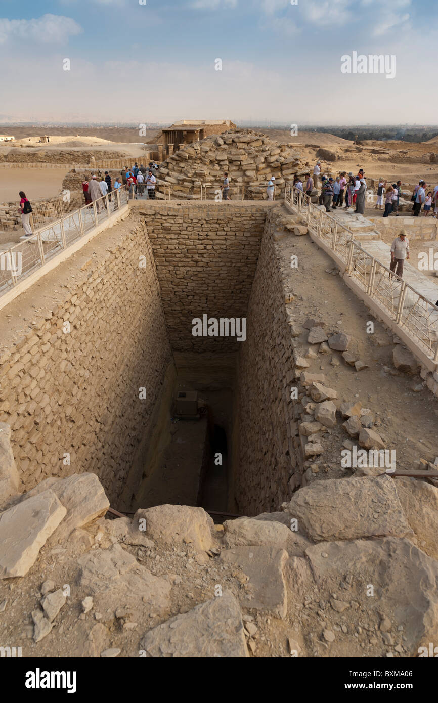 The Step Pyramid of King Zoser (Djoser) Sakkara Egypt Stock Photo - Alamy