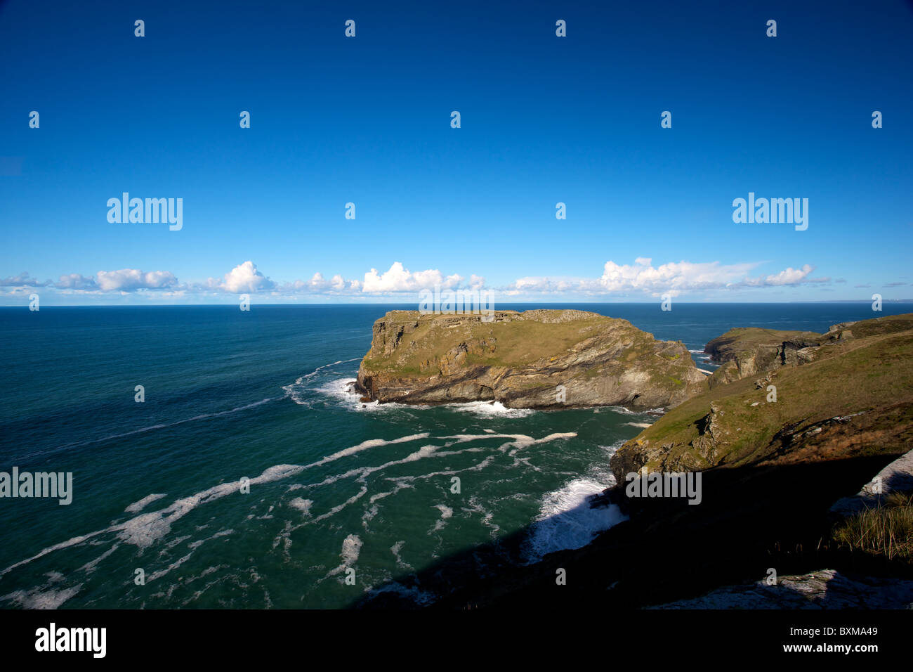 Penhallic point cornwall coast hi-res stock photography and images - Alamy