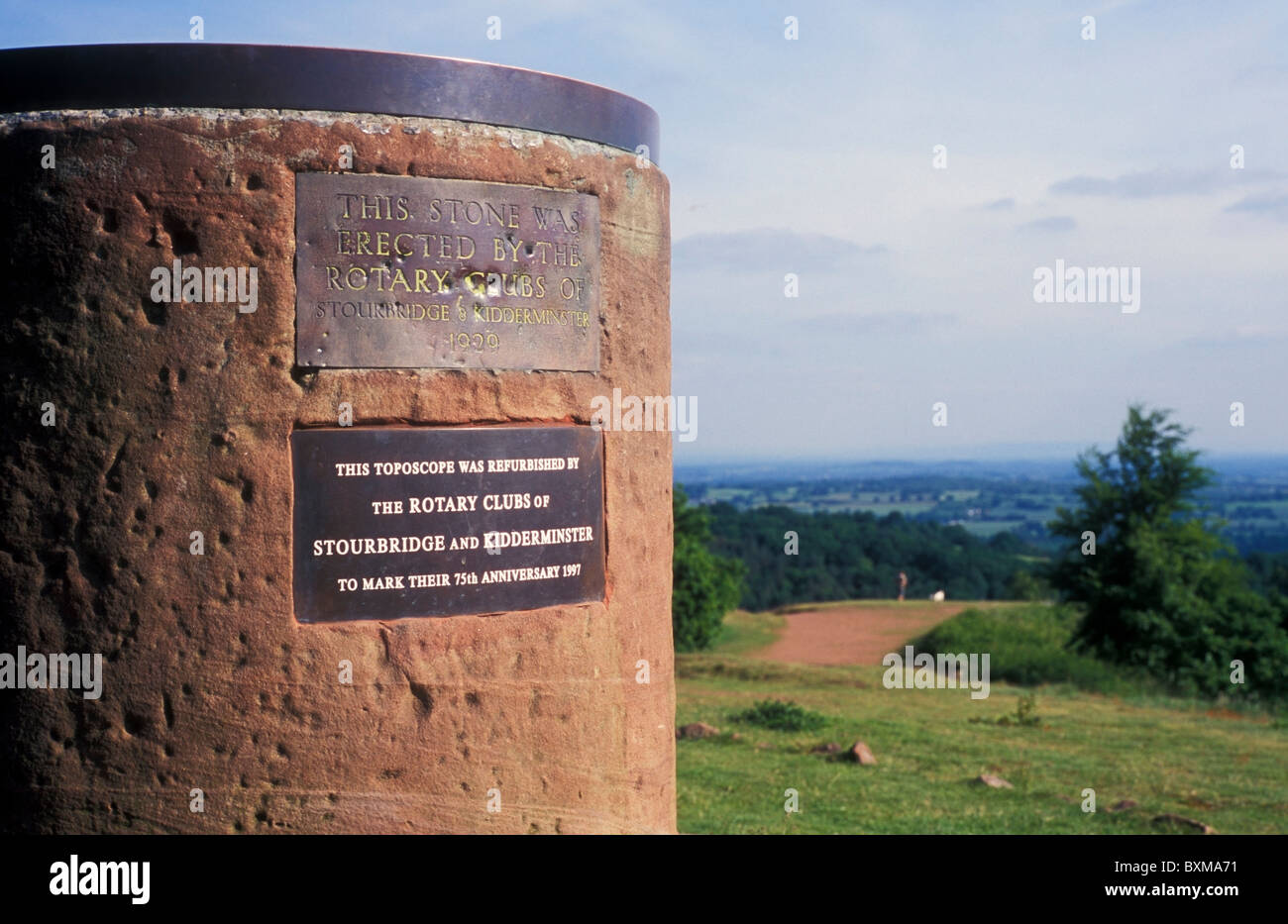 National trust clent hills hi-res stock photography and images - Alamy
