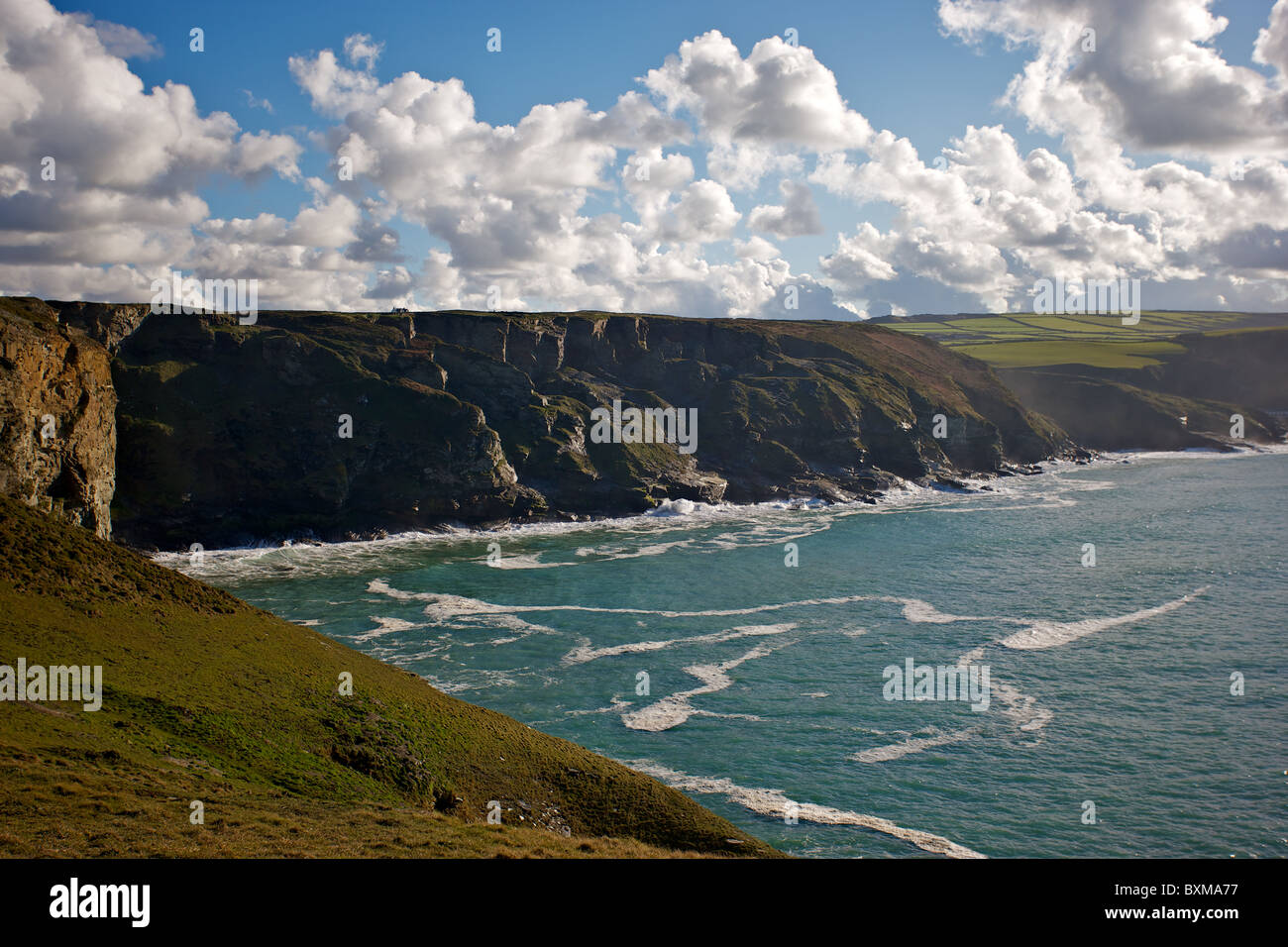 Penhallic point cornwall coast hi-res stock photography and images - Alamy