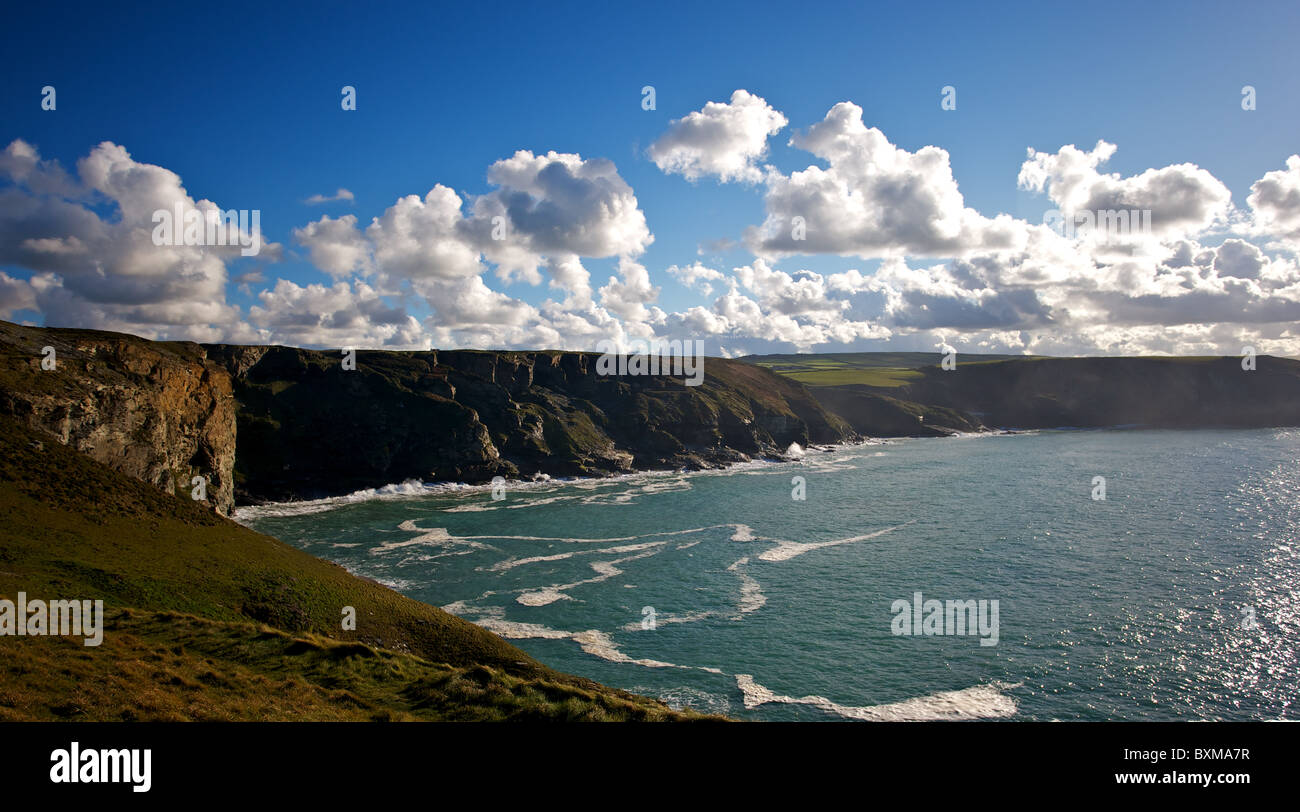 Penhallic point cornwall coast hi-res stock photography and images - Alamy