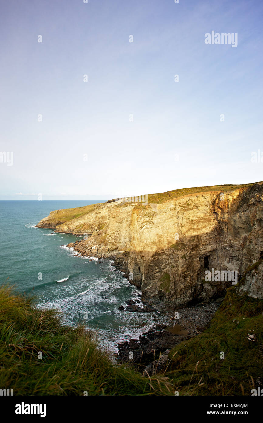 Penhallic point cornwall coast hi-res stock photography and images - Alamy
