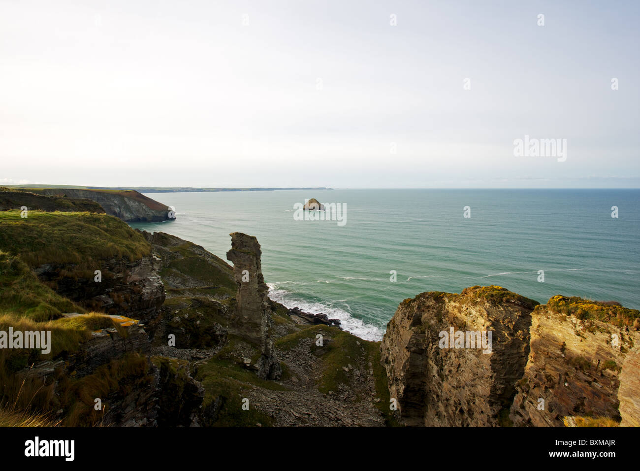 Penhallic point cornwall coast hi-res stock photography and images - Alamy