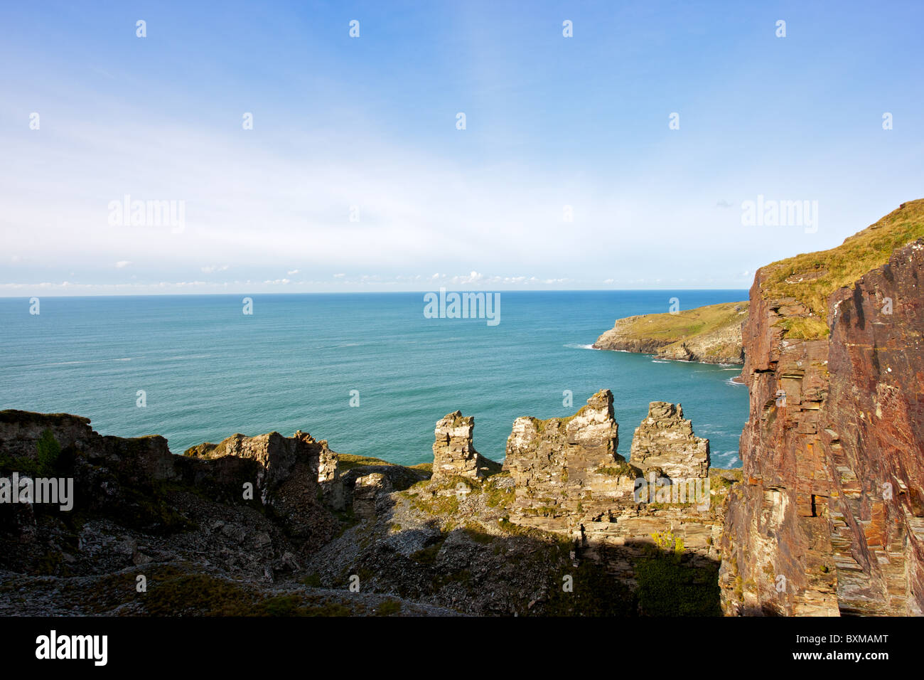 Penhallic point cornwall coast hi-res stock photography and images - Alamy