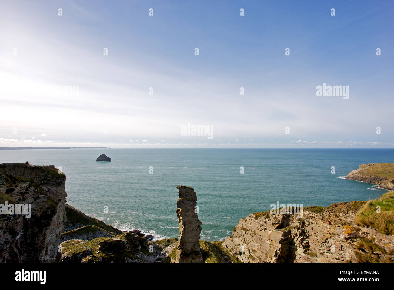 Penhallic point cornwall coast hi-res stock photography and images - Alamy