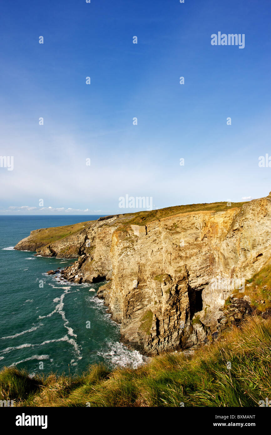 Penhallic point cornwall coast hi-res stock photography and images - Alamy
