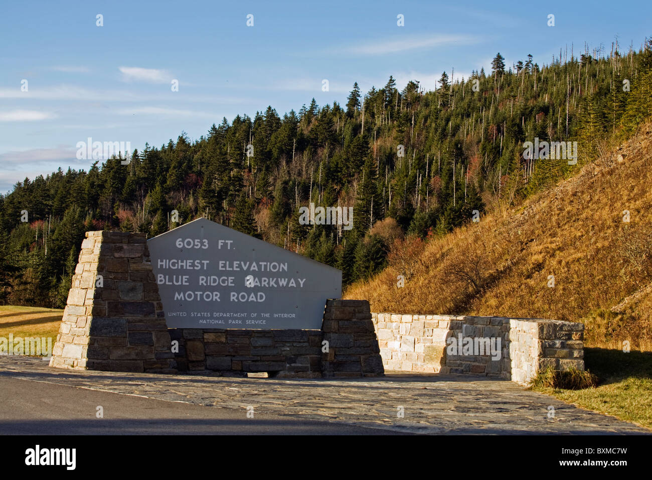 Autumn Images, Blue Ridge Parkway, NC Stock Photo - Alamy
