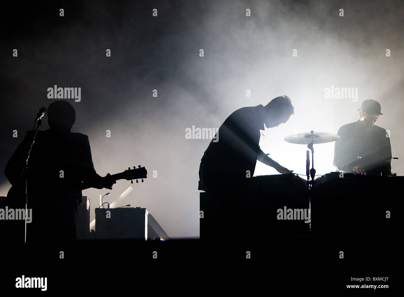 British Rock Band The XX performing live in concert Stock Photo - Alamy