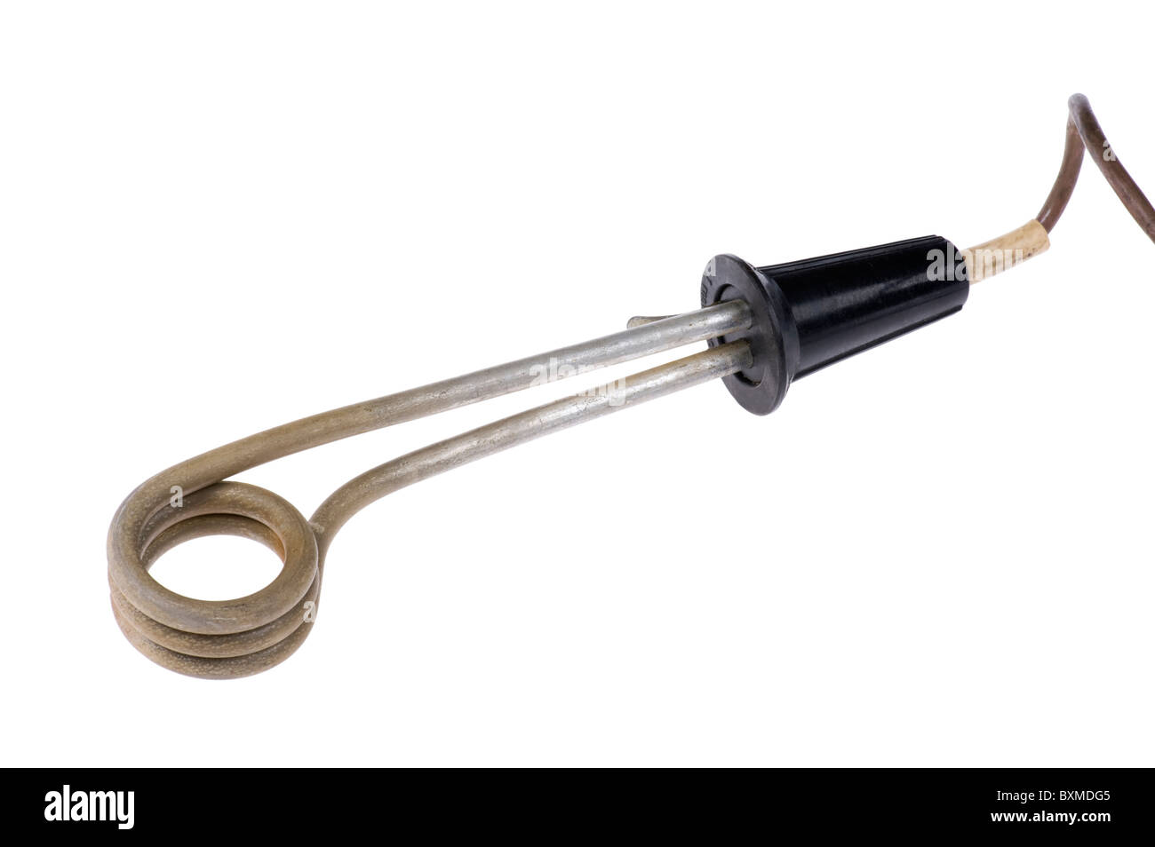 object on white - tool boiler for water Stock Photo - Alamy