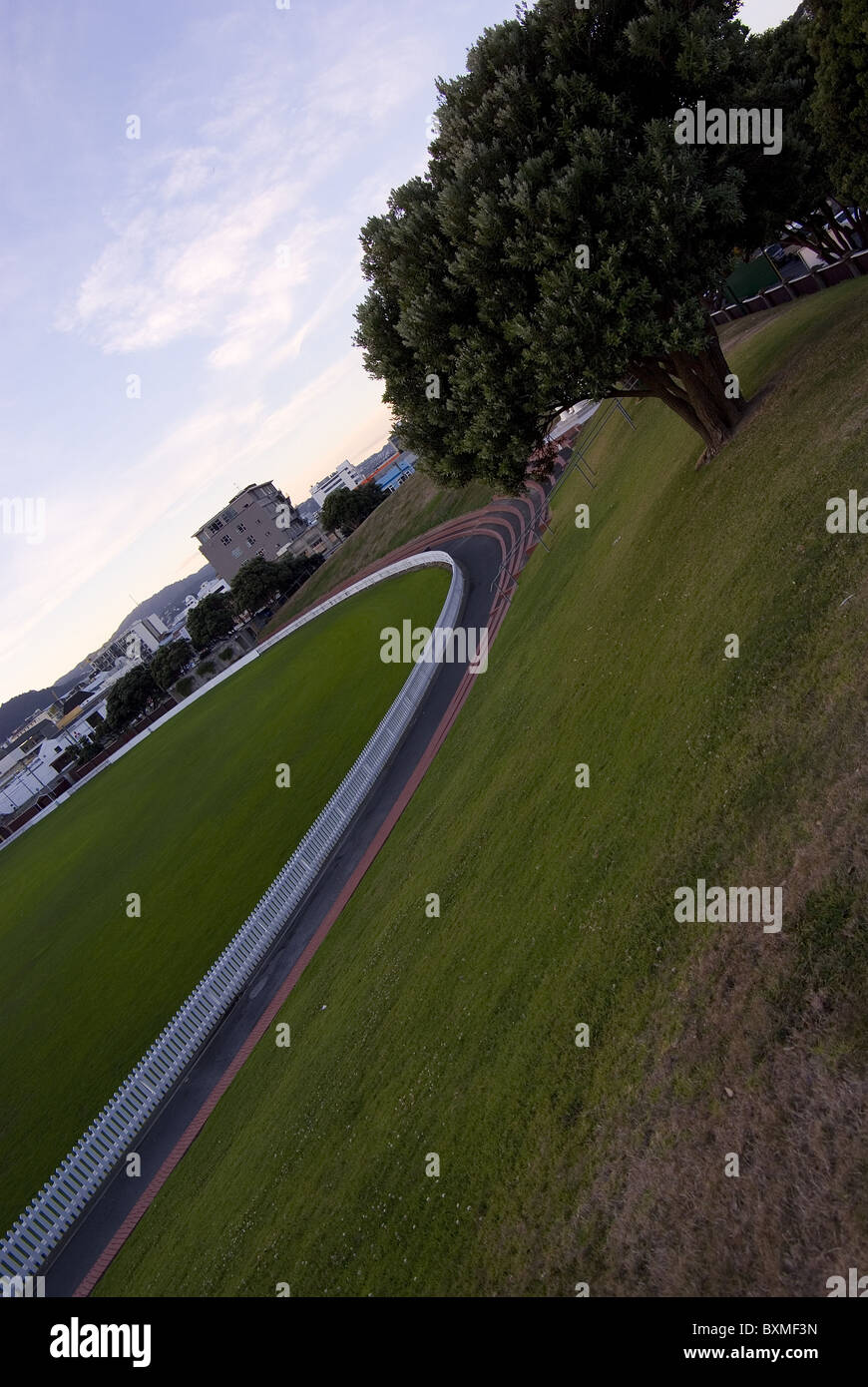 basin reserve,wellington,new zealand Stock Photo - Alamy