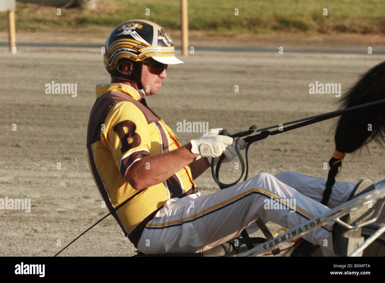 Harness racing hi-res stock photography and images - Alamy