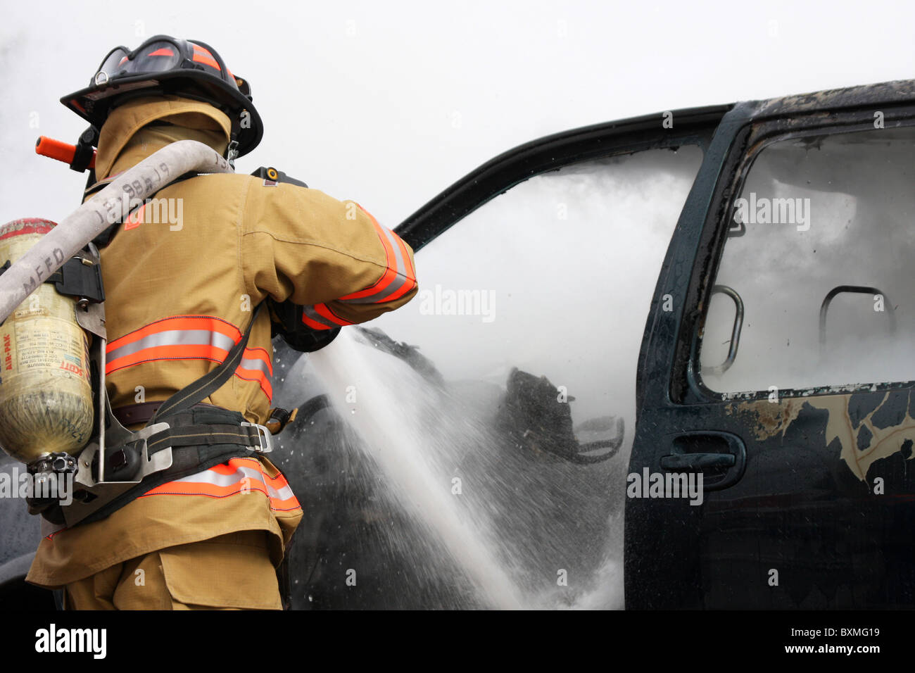 Firefighter car hi-res stock photography and images - Alamy