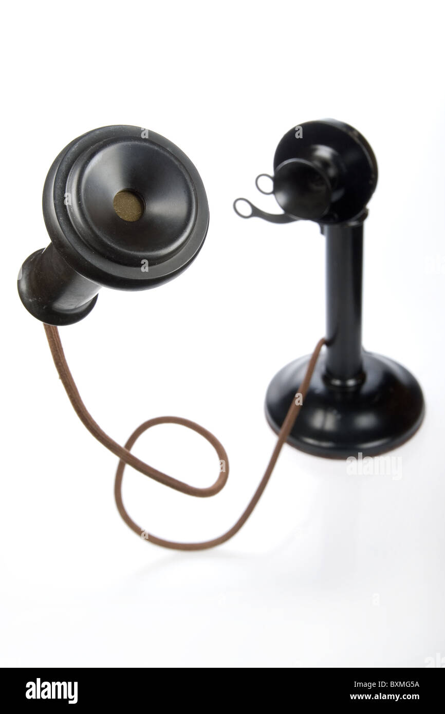 Candlestick telephone hi-res stock photography and images - Alamy