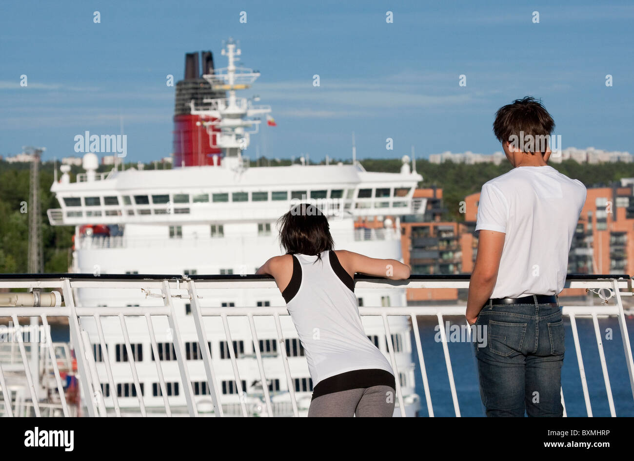 Passengers travel by ferry hi-res stock photography and images - Alamy