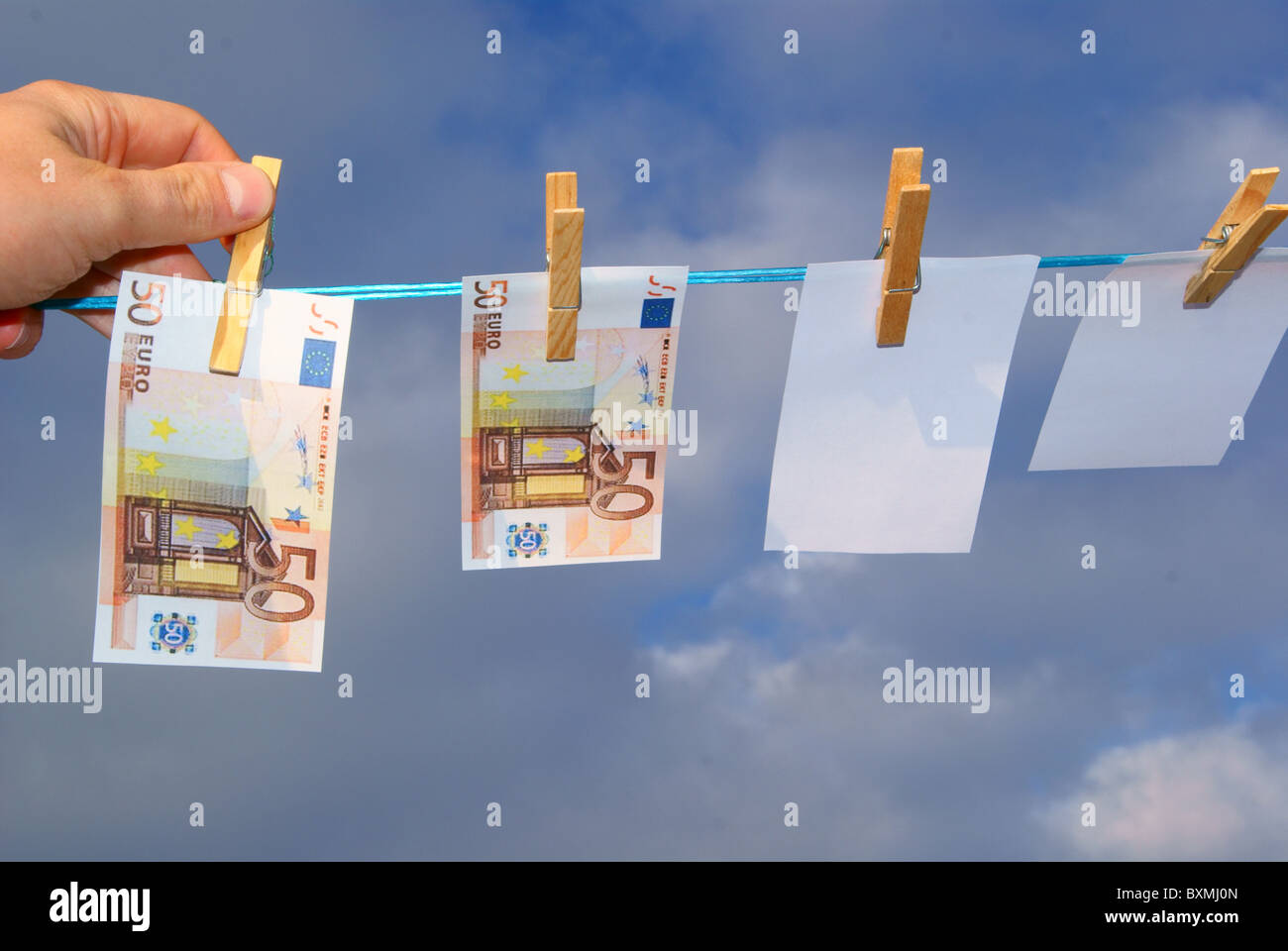 Money laundering euros hi-res stock photography and images - Alamy