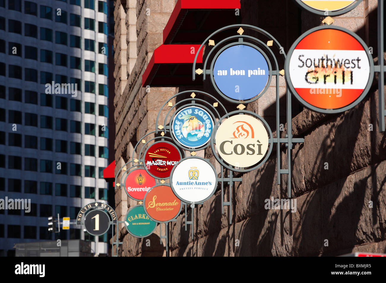 Boston south station hi-res stock photography and images - Alamy