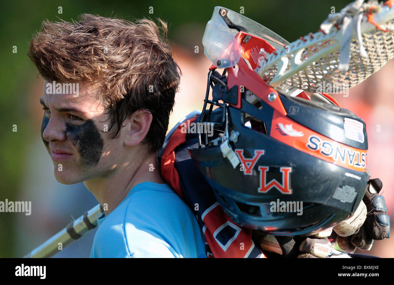 Boys high school lacrosse hi-res stock photography and images - Alamy