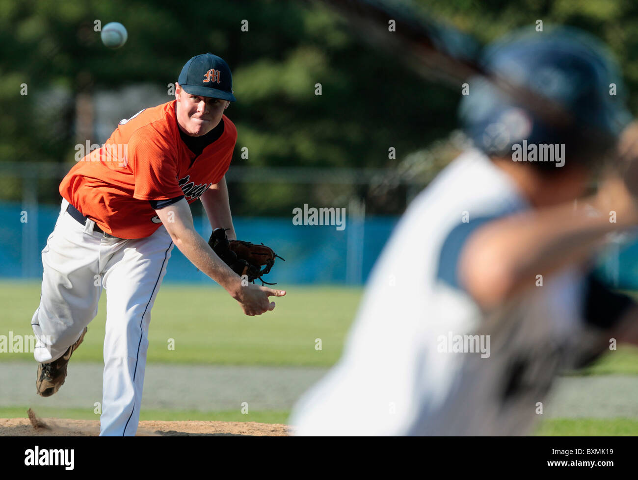 American high school baseball Stock Photo - Alamy