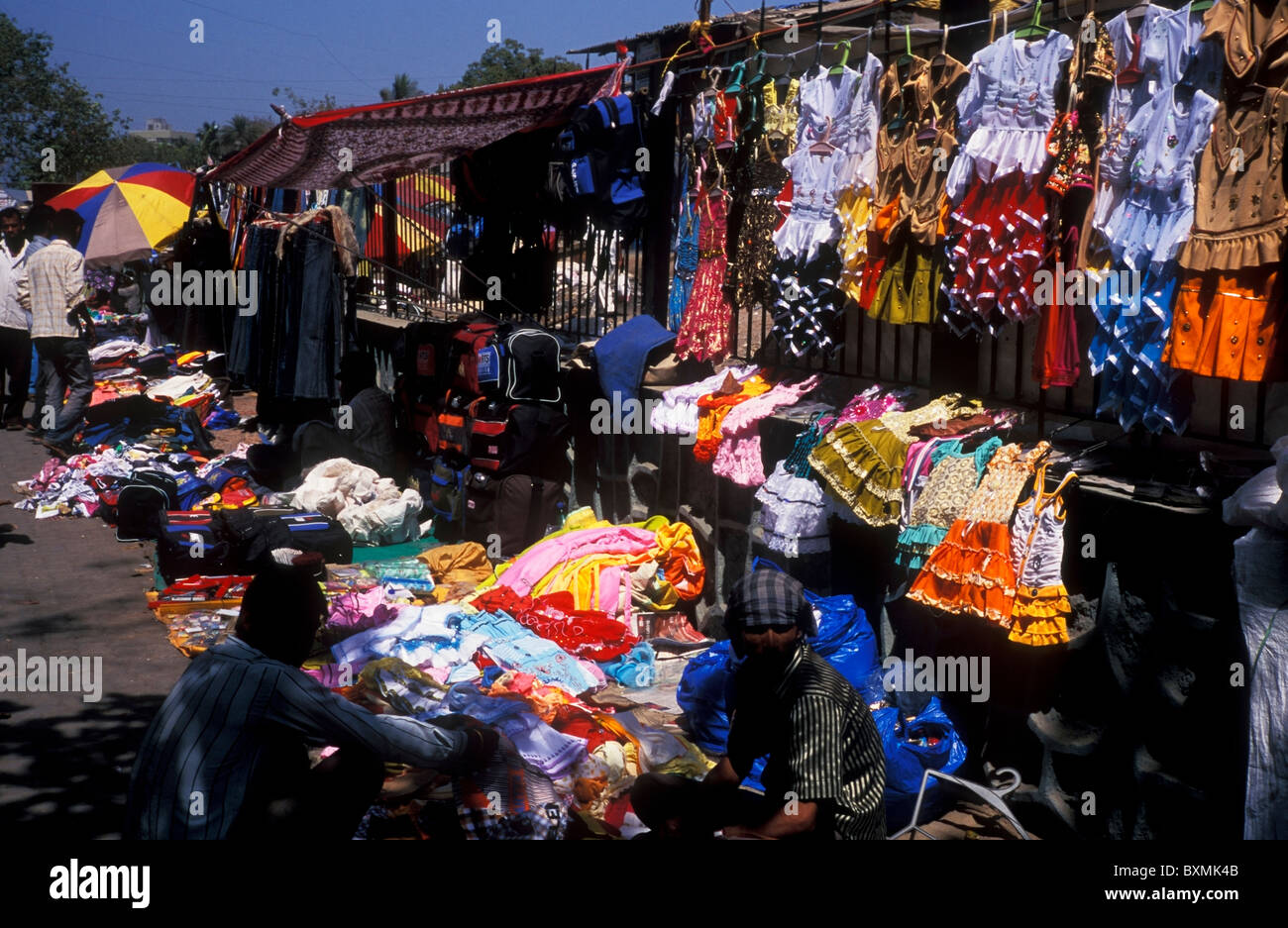 Street market Mumbai India Stock Photo - Alamy