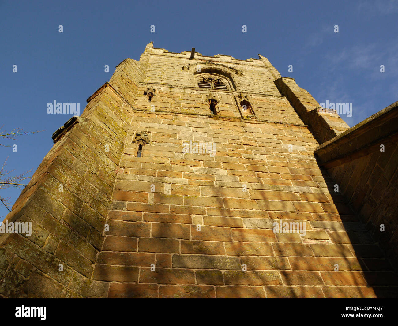 a country village parish church in england - beoley worcestershire ...
