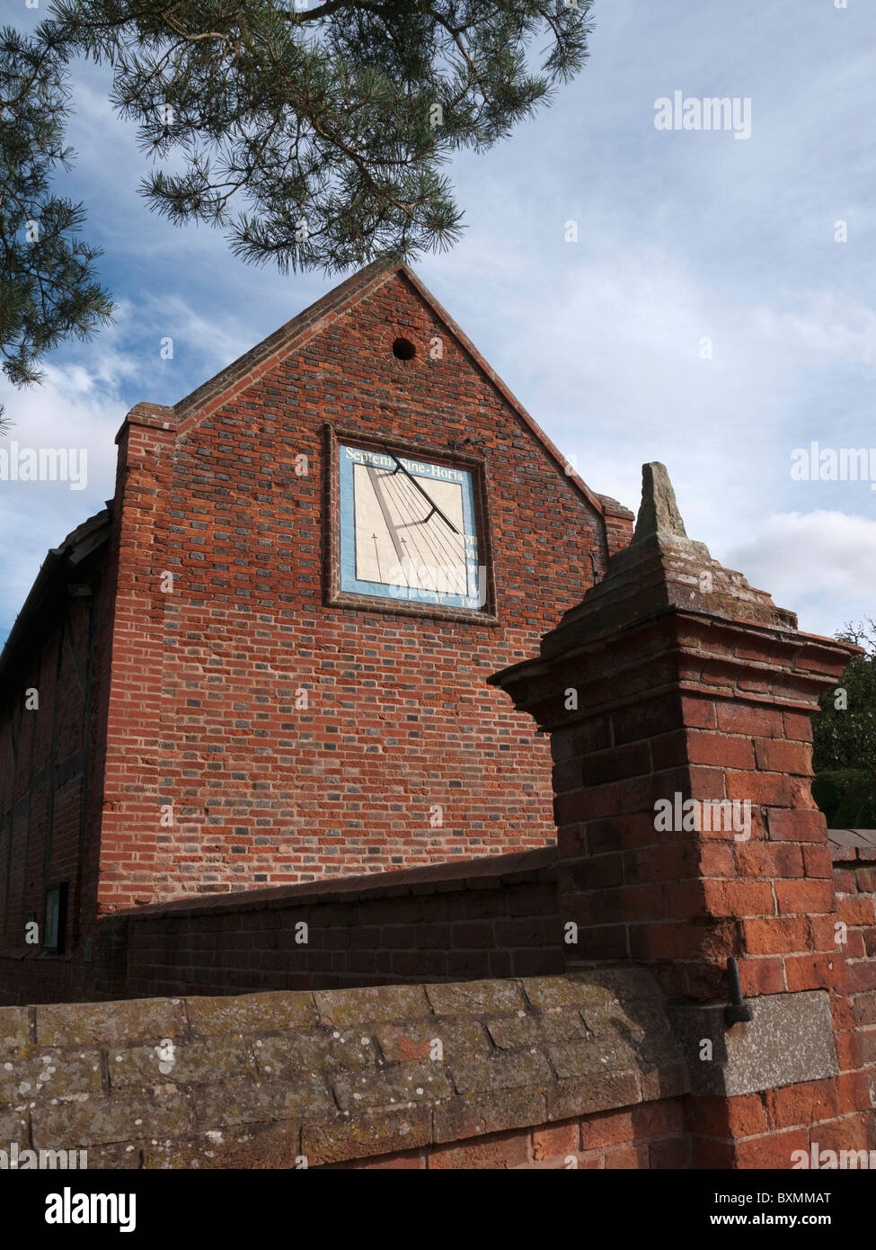 a sundial with roman numerals Stock Photo - Alamy