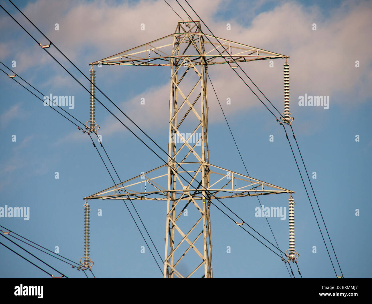 Metal Pylon High Resolution Stock Photography and Images - Alamy