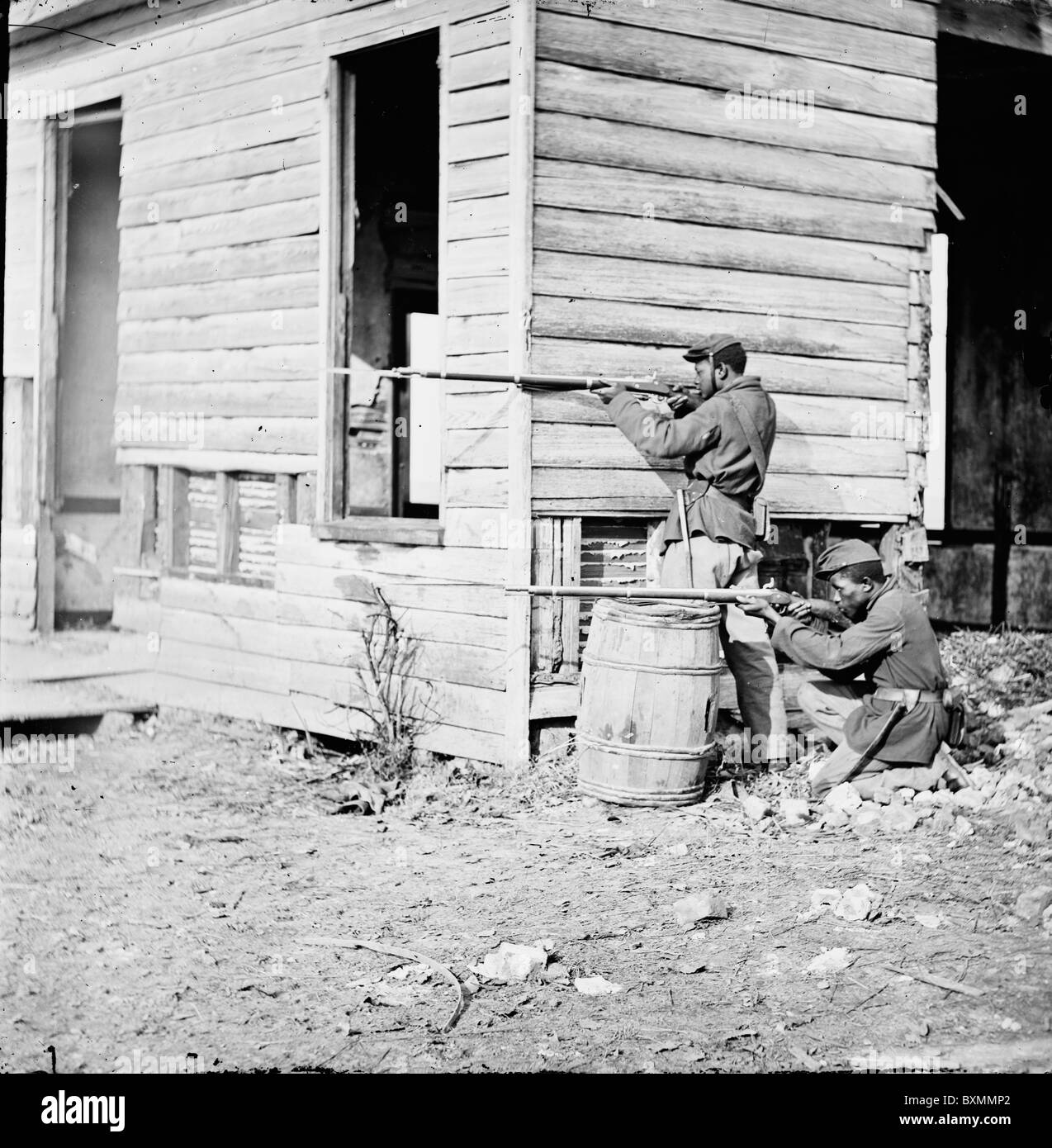 American civil war black soldiers hi-res stock photography and images ...