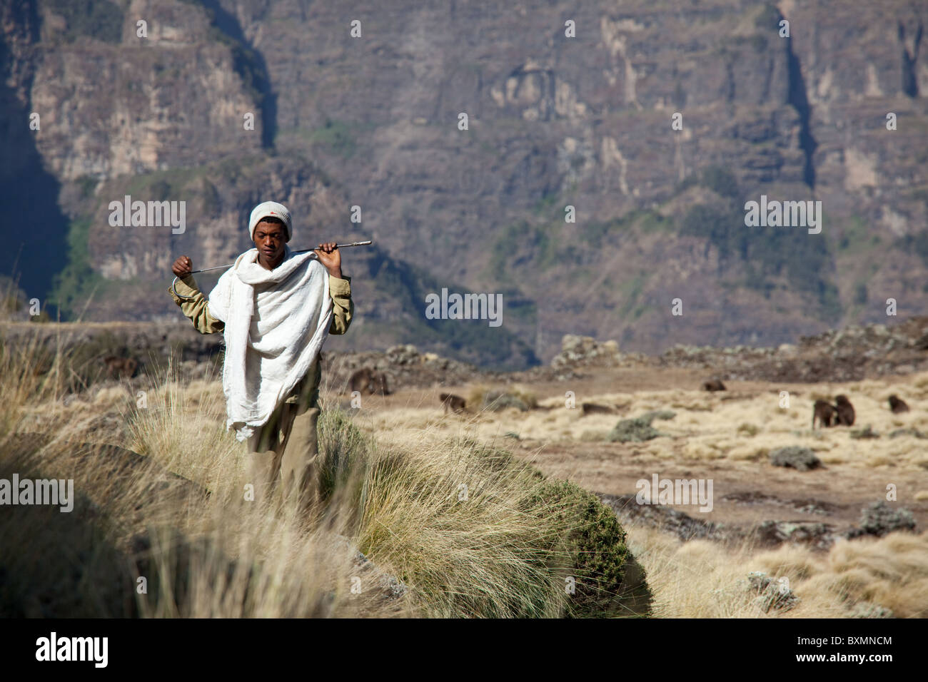 Man walking native africa hi-res stock photography and images - Alamy