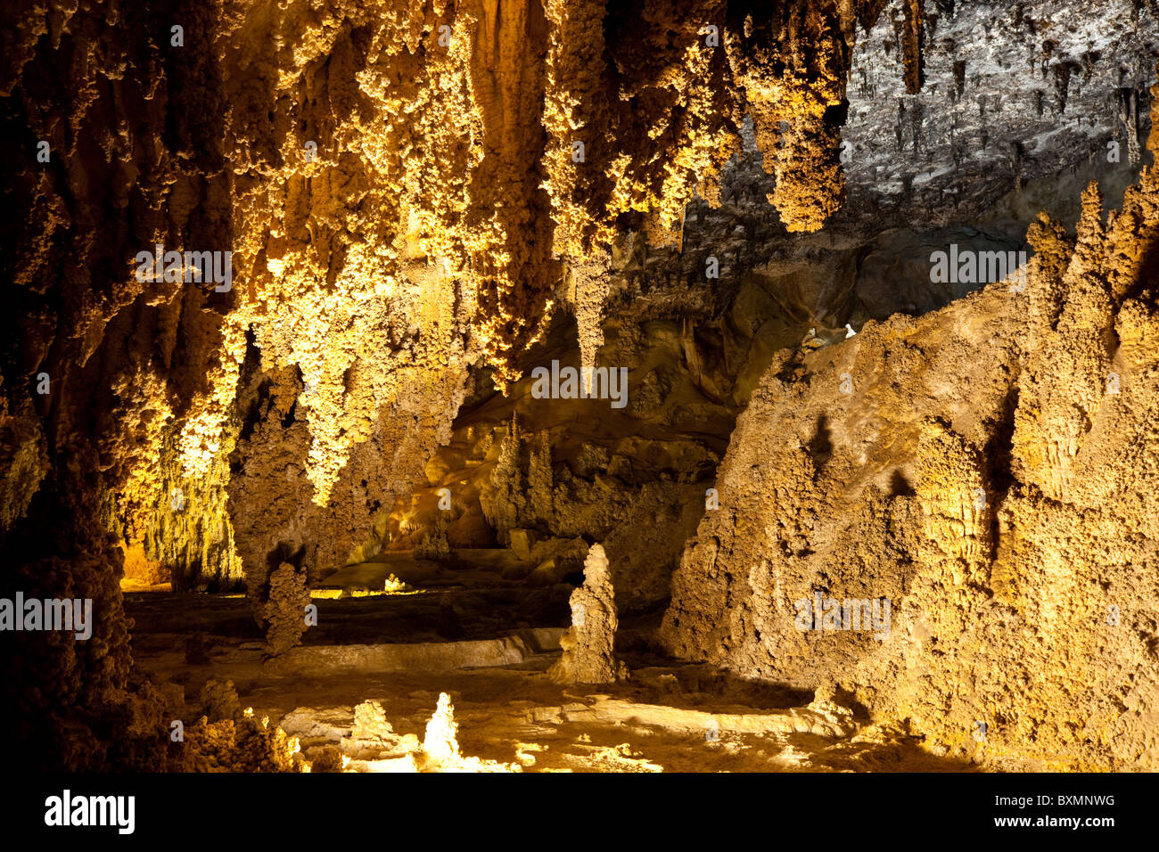 Carlsbad Cave, Carlsbad Caverns National Park, New Mexico, USA Stock ...