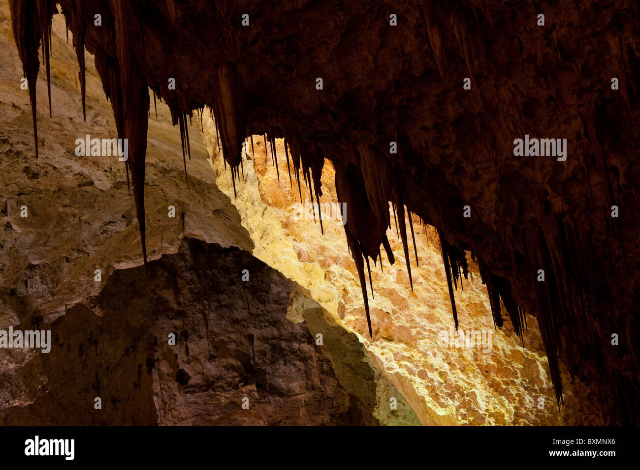 Carlsbad Cave, Carlsbad Caverns National Park, New Mexico, USA Stock ...