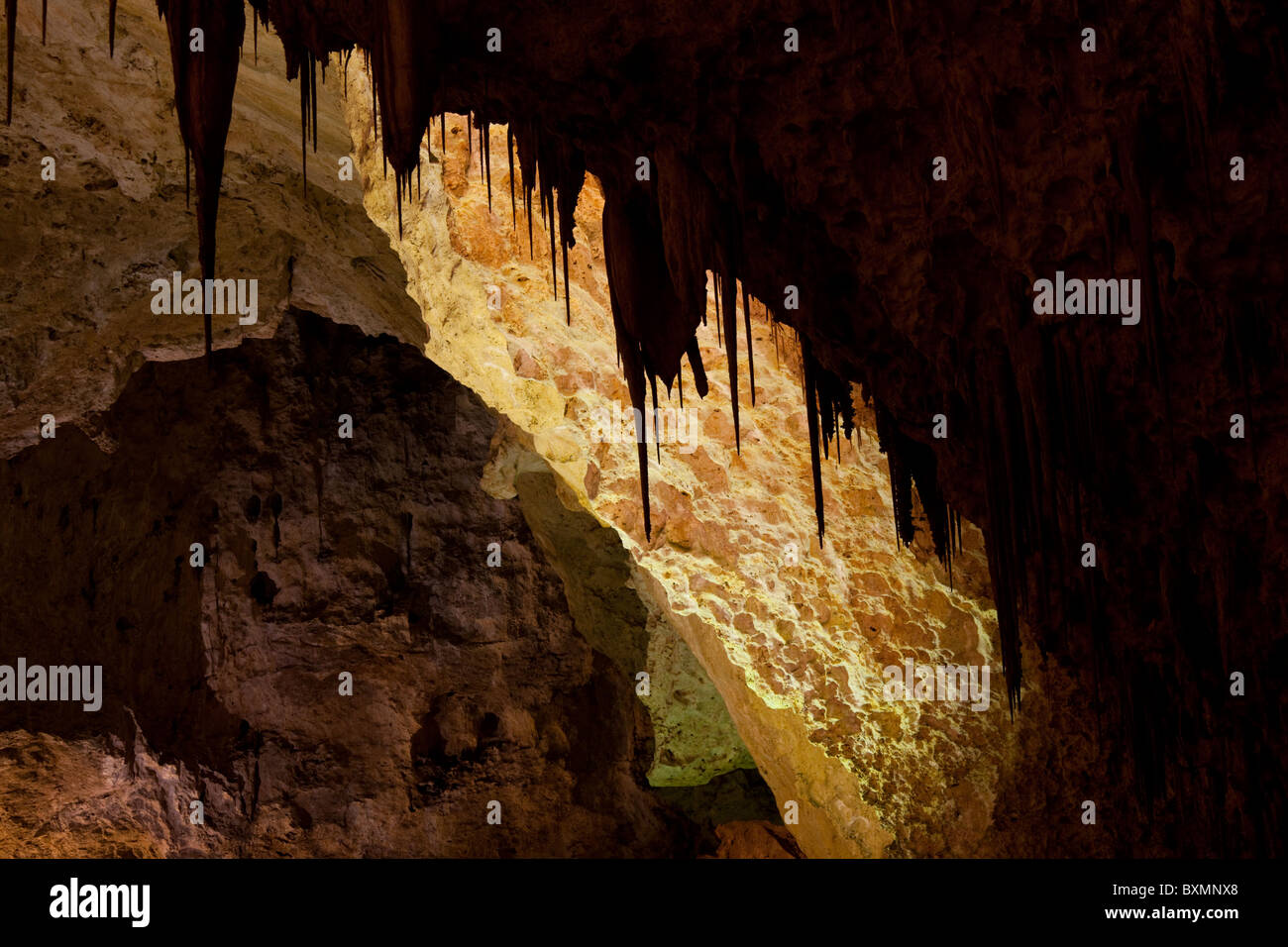 Carlsbad Cave, Carlsbad Caverns National Park, New Mexico, USA Stock ...