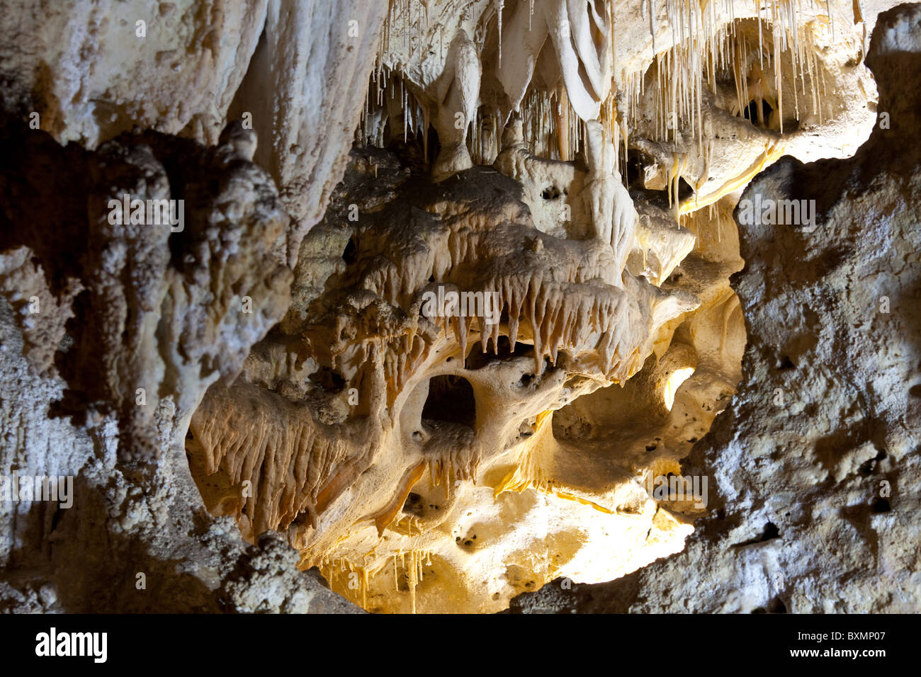 Carlsbad Cave, Carlsbad Caverns National Park, New Mexico, USA Stock ...
