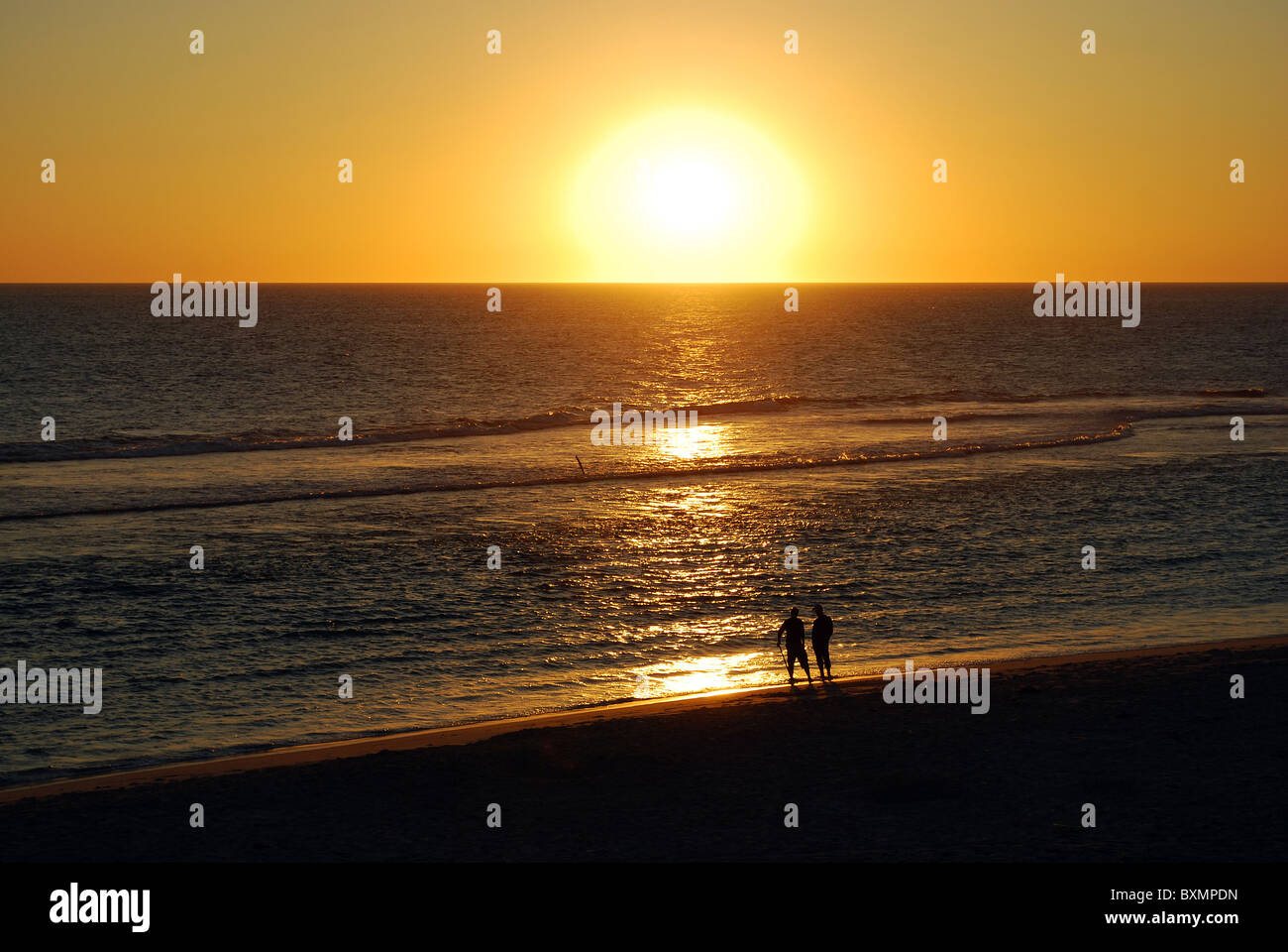 Sunset Yanchep beach, Perth, Western Australia Stock Photo - Alamy