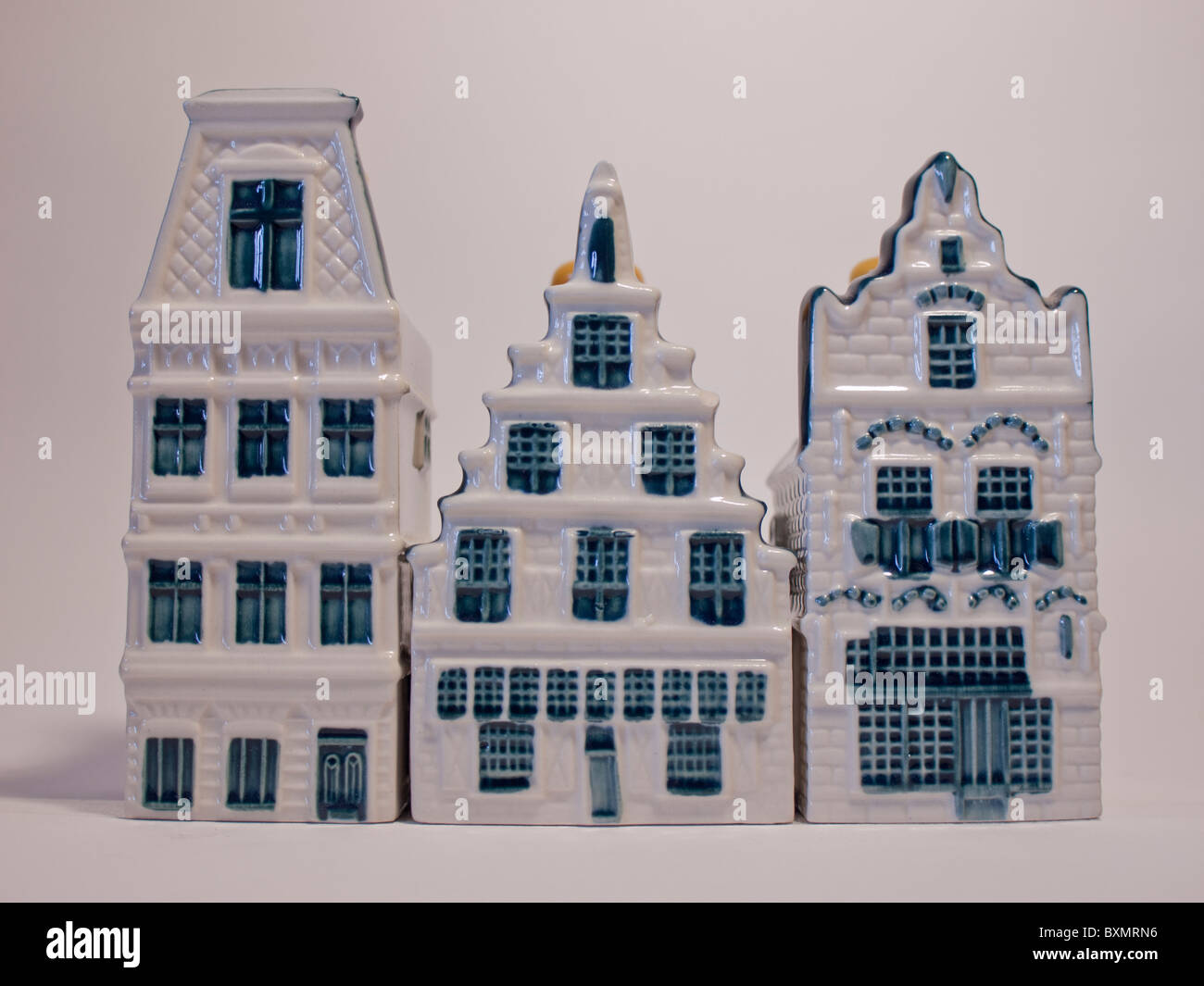 Blue Delft House Miniature, KLM Souvenir Stock Photo - Alamy