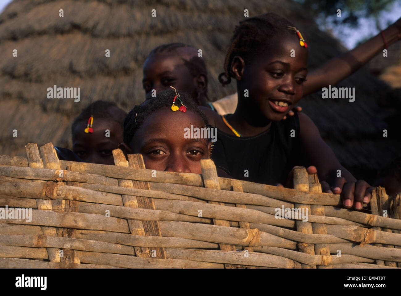 Bedik girls with decorations Initiation Ceremony . " Village of Iwol ...