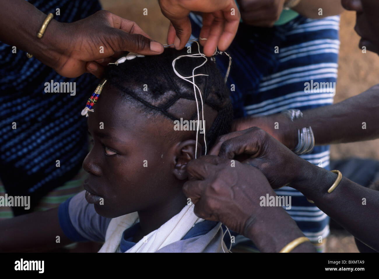 Puberty rites ceremony hi-res stock photography and images - Alamy