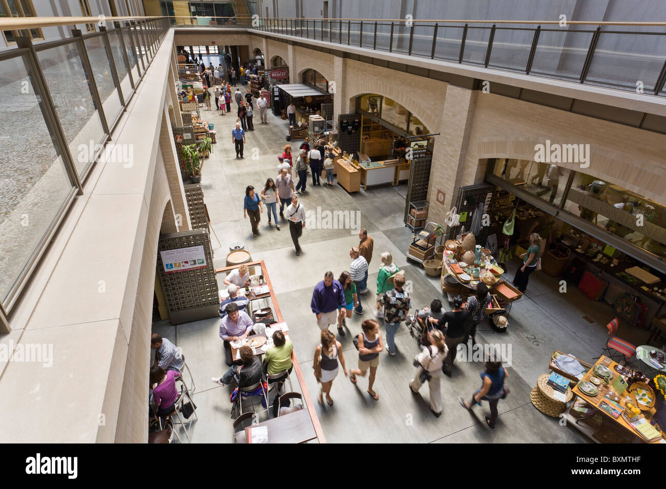 Interior of the newly renovated Ferry Terminal in San Francisco ...