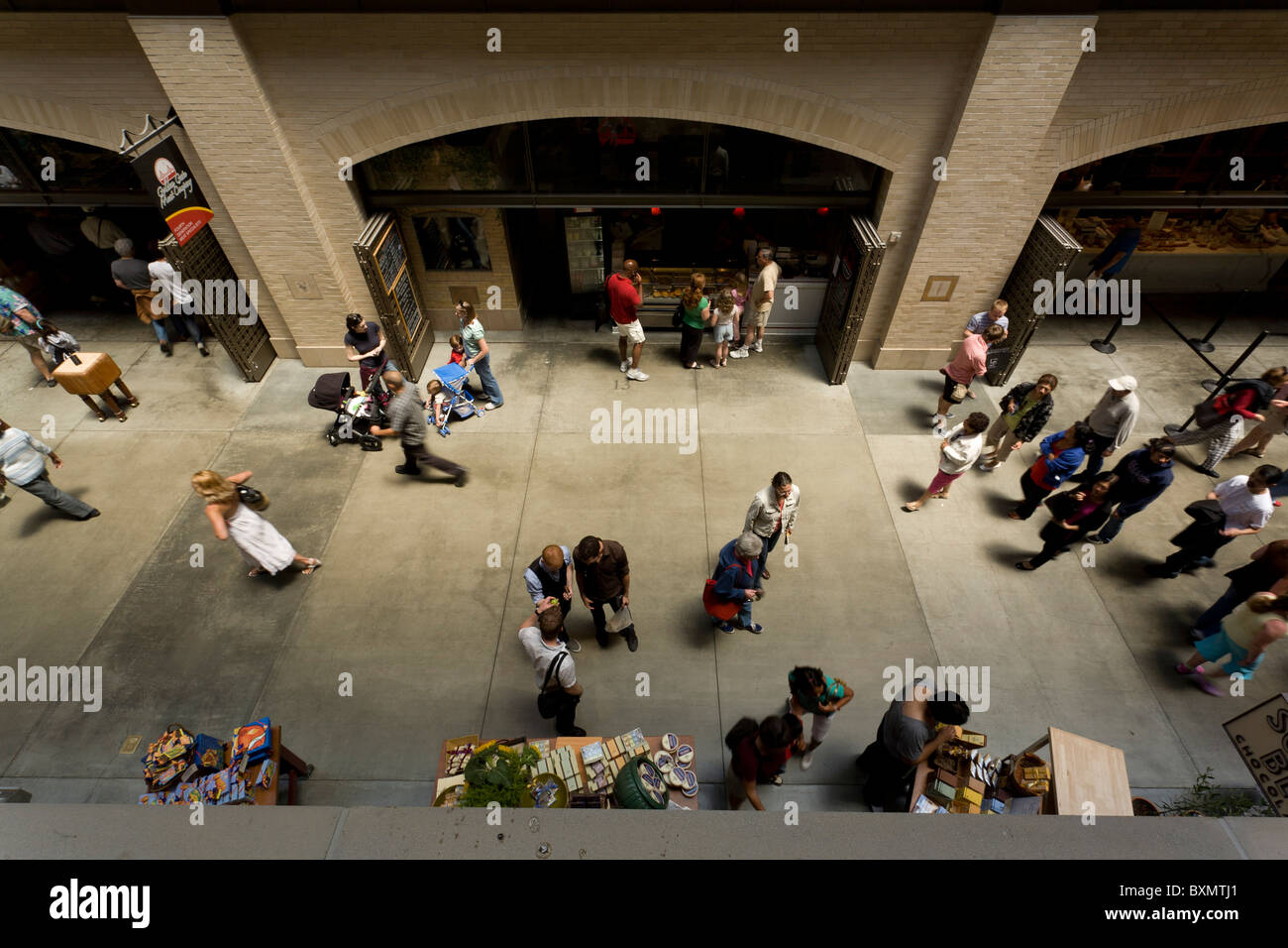 Interior of the newly renovated Ferry Terminal in San Francisco ...