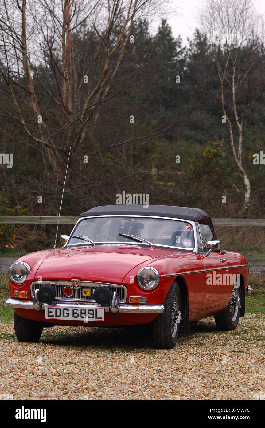 MG Motor Cars at an owner's club meeting at Copythorne in the New ...