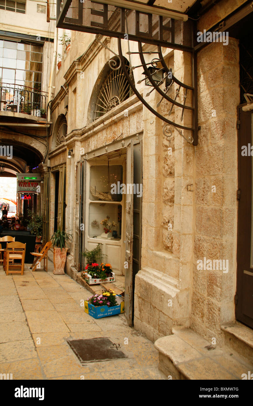Jerusalem's Street Scene Stock Photo - Alamy