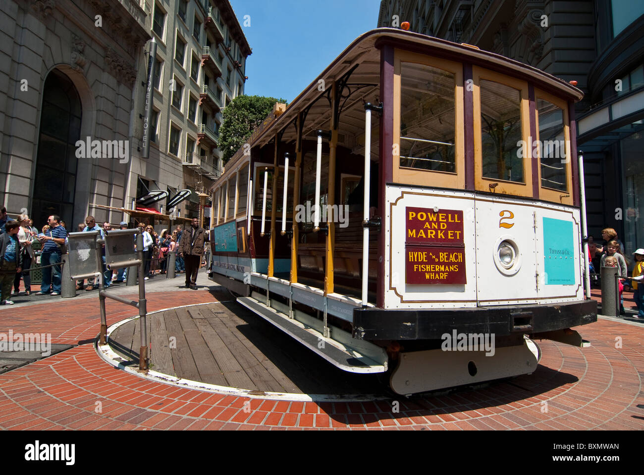 Cable car in San Francisco Stock Photo - Alamy