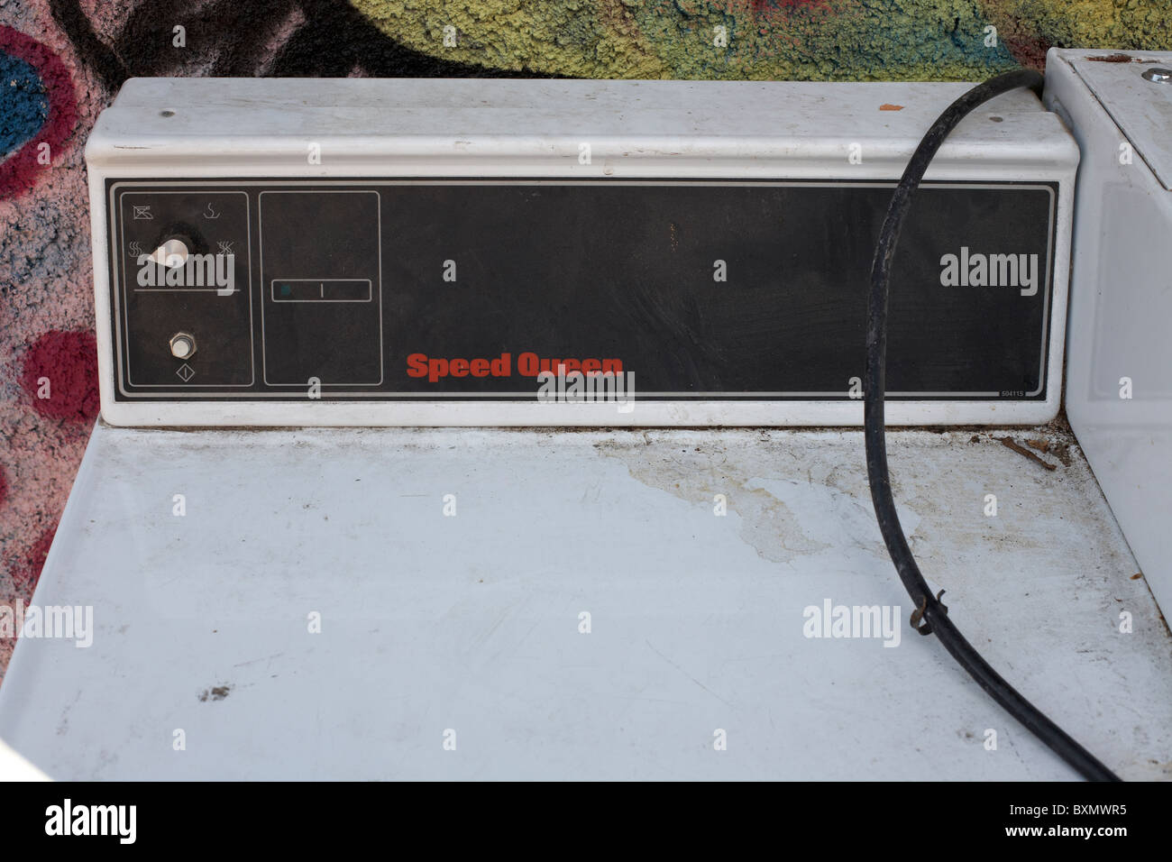 old washing machine Stock Photo - Alamy