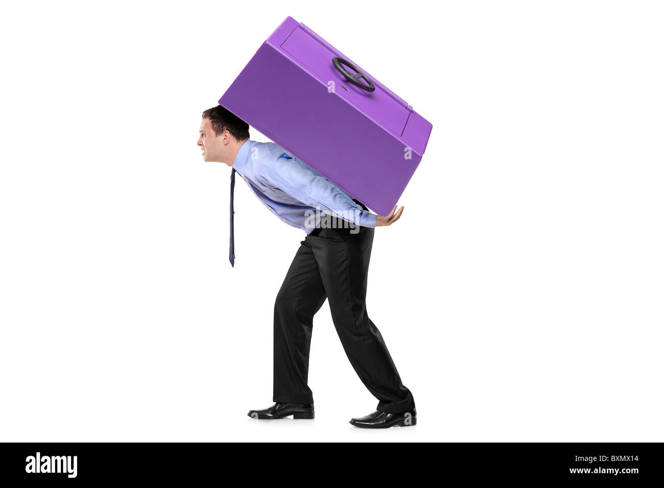 Safe deposit box steal Cut Out Stock Images & Pictures - Alamy