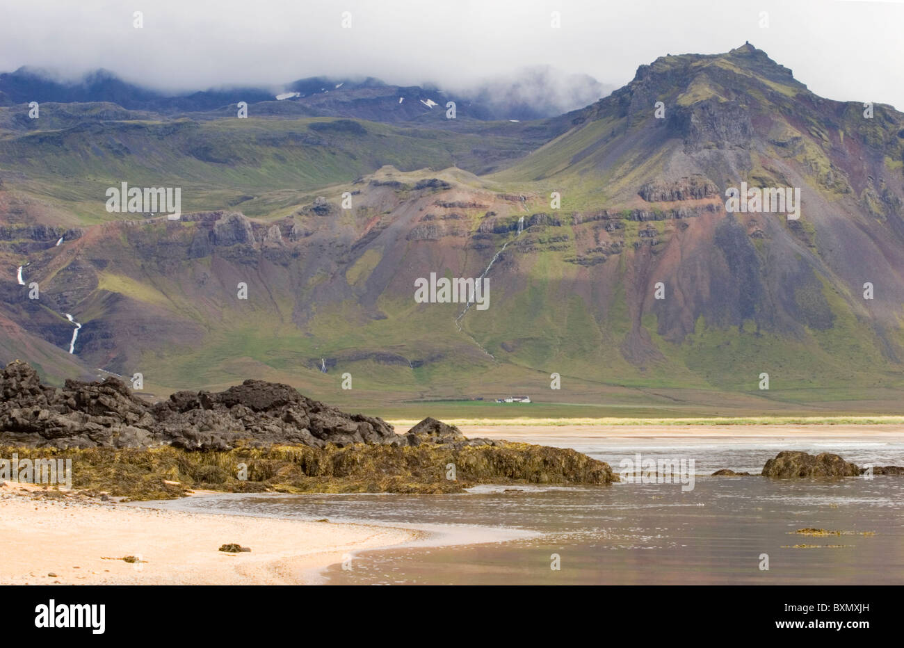 Beach near Budir, Snaefellsnes Peninsula, Iceland Stock Photo - Alamy