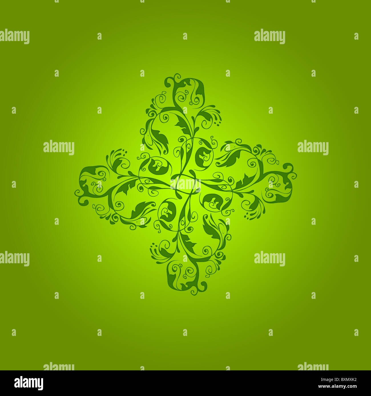 Green repeating pattern hi-res stock photography and images - Alamy