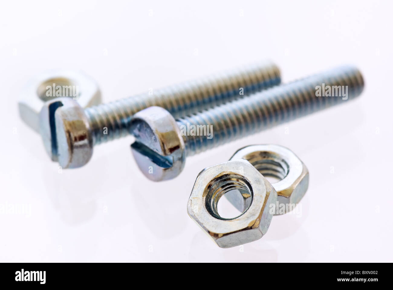Screws and nuts Stock Photo - Alamy