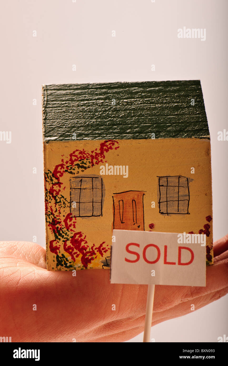 Buying a house Stock Photo - Alamy