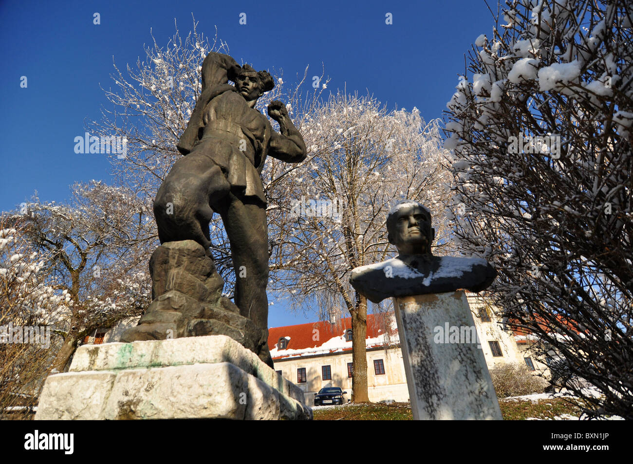 Metlika on a sunny winter day Stock Photo - Alamy