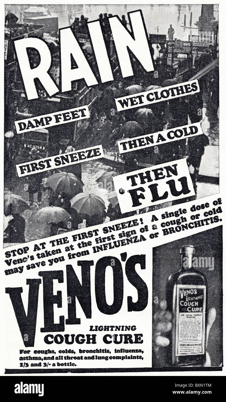 Venos cough medicine hi-res stock photography and images - Alamy